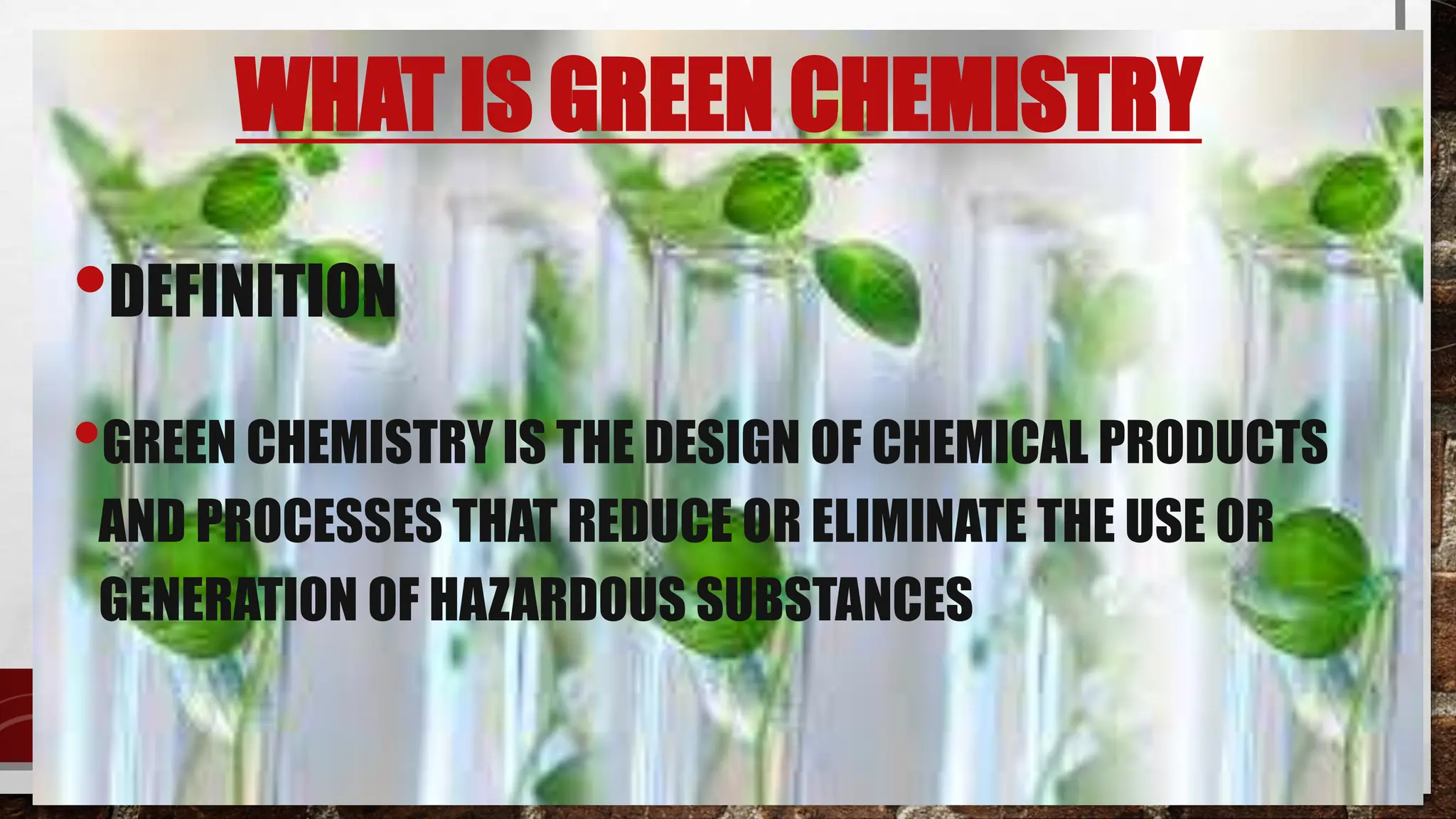 Introduction to Green chemistry ppt.pptx