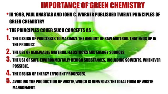 Introduction to Green chemistry ppt.pptx
