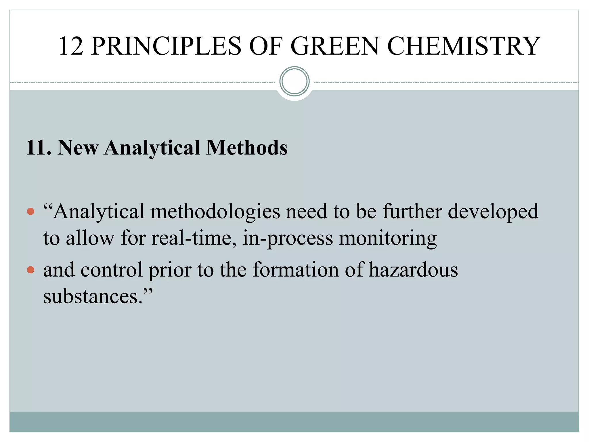 Green chemistry ppt jon | PPTX