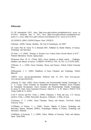 Green chemistry and e-waste management | DOCX