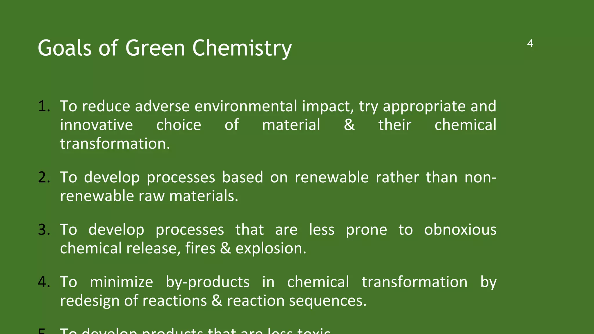 Green chemistry smd 123 | PPT