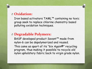 Green chemistry – The Chemical Industries' Way To Go Green | PPTX