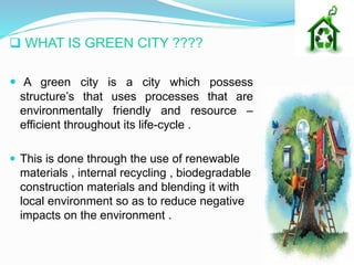 Green city | PPTX
