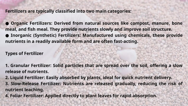Understanding Fertilizer Numbers (N-P-K) | PPTX