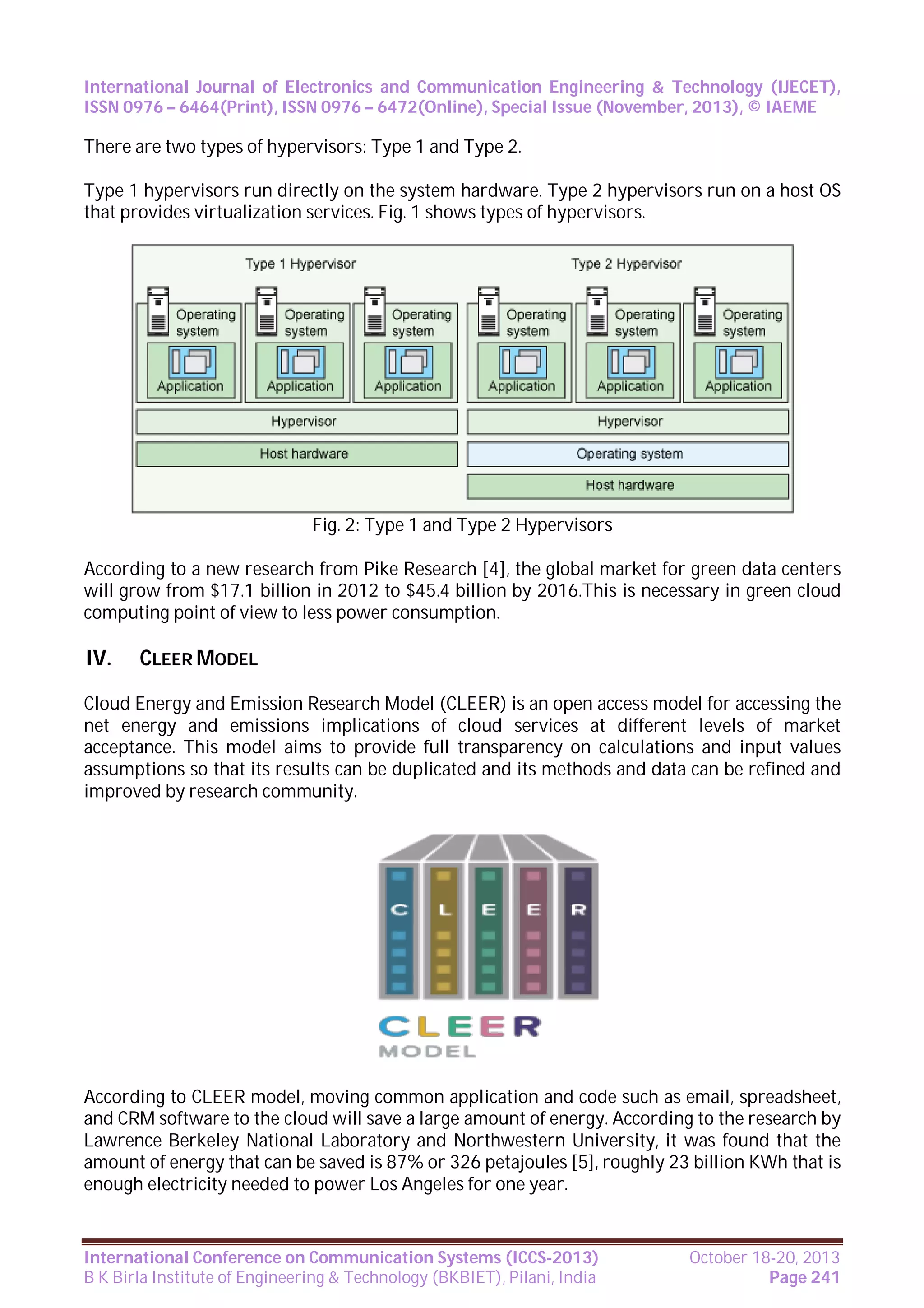 Green cloud computing | PDF