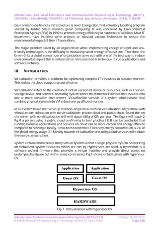 Green cloud computing | PDF