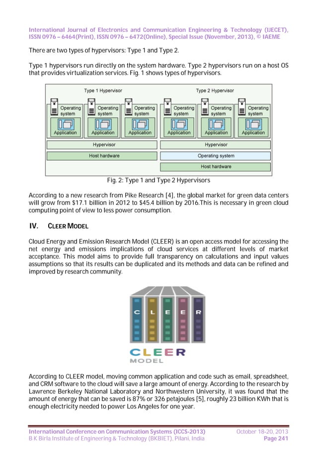 Green cloud computing | PDF