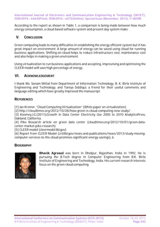 Green cloud computing | PDF