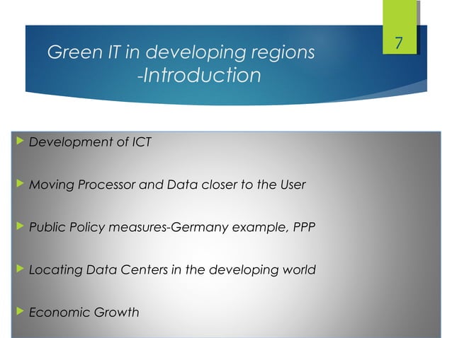 Green cloud computing | PPT
