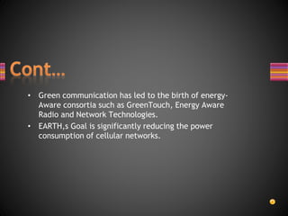 Green communication by GH NAGRI | PPTX