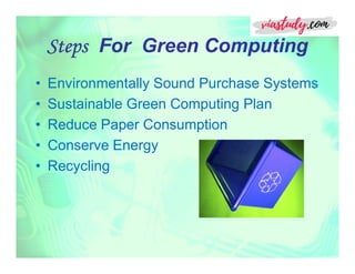 Green Computing By Durgesh Singh | PPT