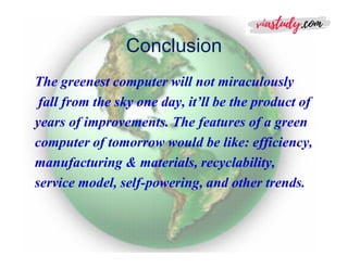 Green Computing By Durgesh Singh | PDF | Computing | Technology & Computing