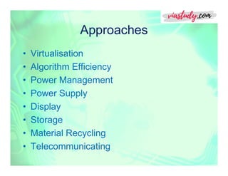 Green Computing By Durgesh Singh | PDF | Computing | Technology & Computing