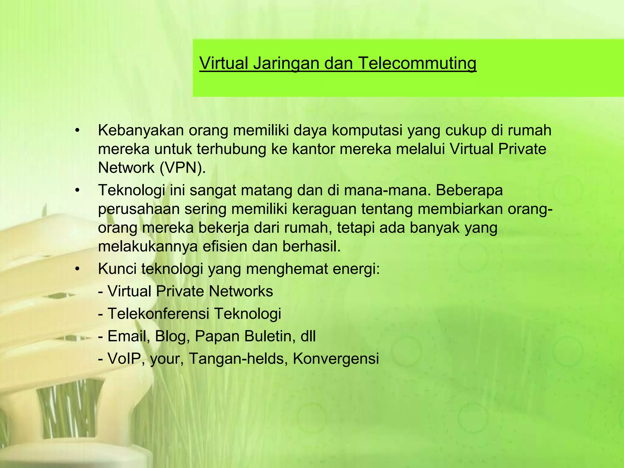 Green Computing Guide | PPSX