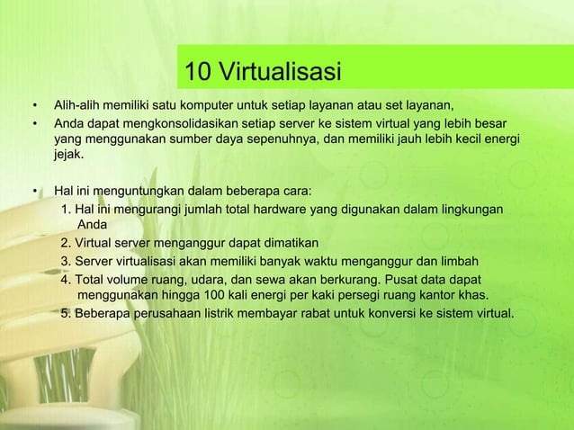 Green Computing Guide | PPSX