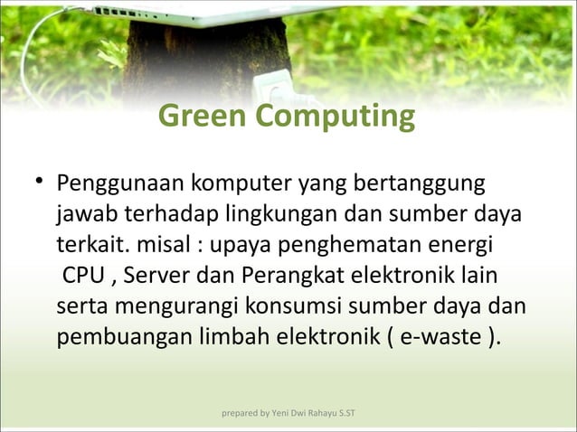 Green computing | PPT