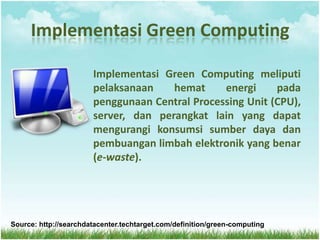 Green Computing | PPTX