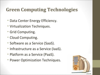 Green computing | PPT