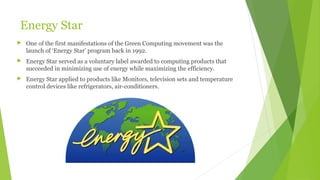 Green computing | PPT