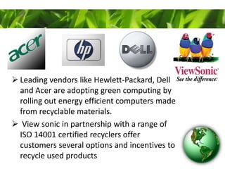 Green computing | PPT