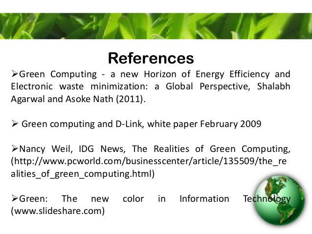Green computing