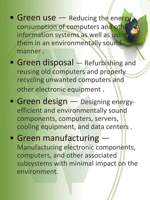 Green computing | PDF