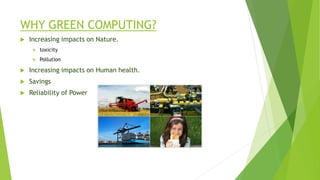 Green computing - | PPTX