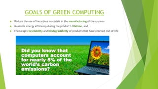 Green computing - | PPTX