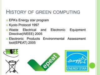Green computing | PPTX