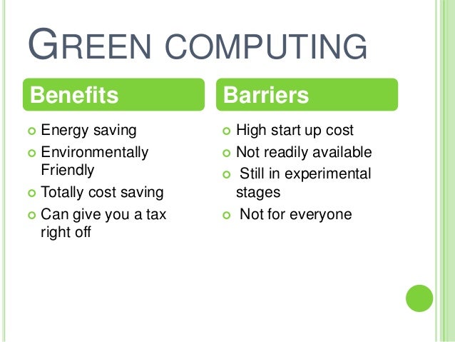 Green computing