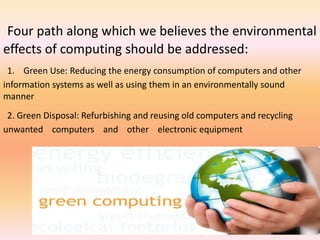 Green computing | PPTX