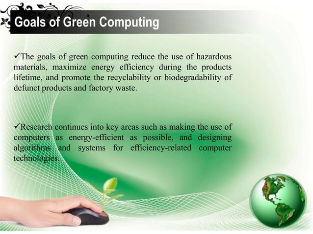 Green computing | PPT