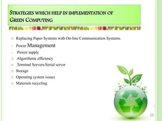 Greencomputing | PPT