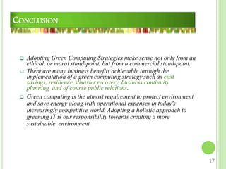 Greencomputing | PPT