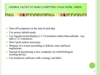 Greencomputing | PPT