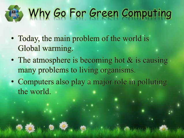Green computing | PPT