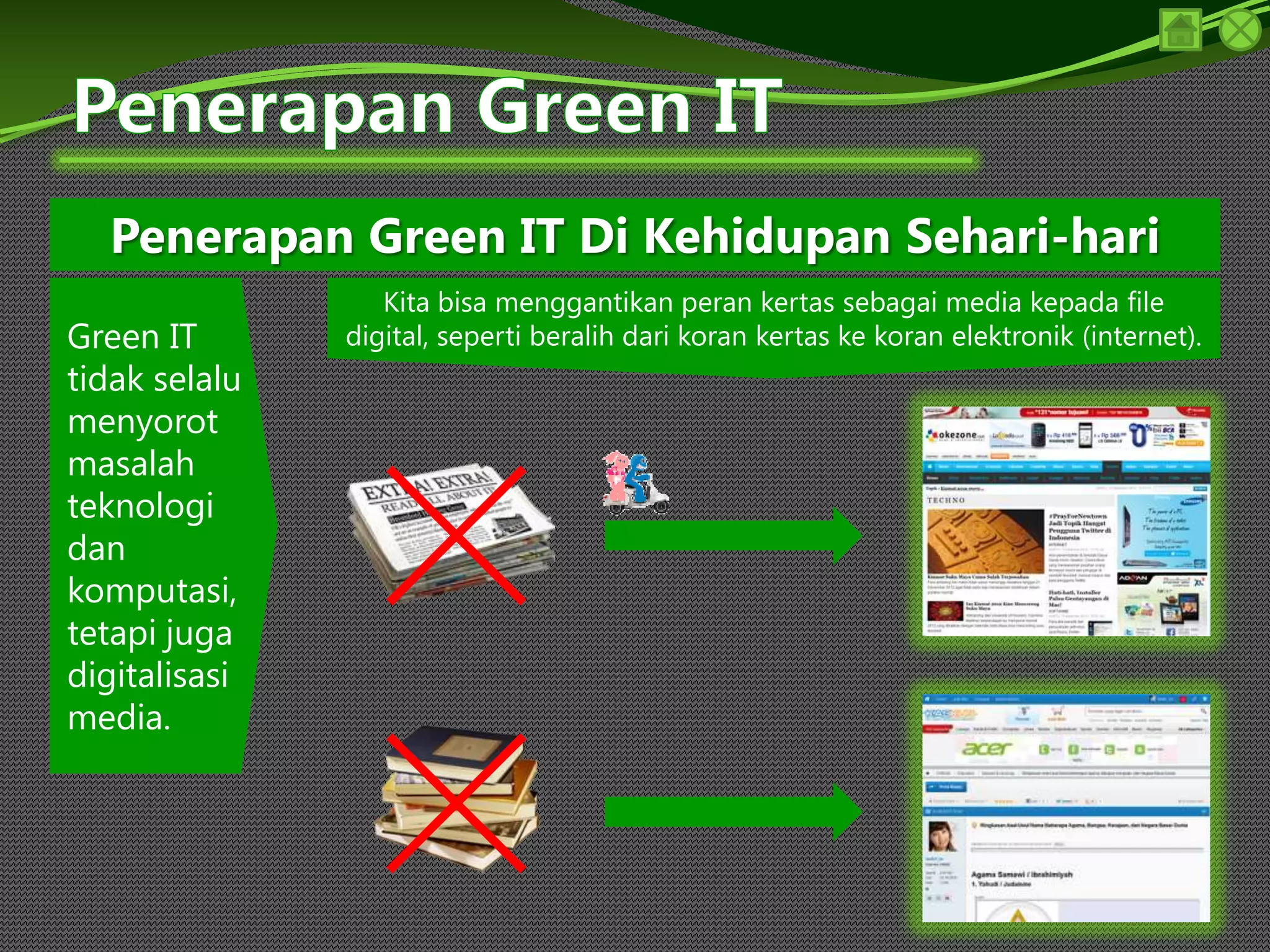 Green Computing - Green It - Komputasi Hijau | PPTX