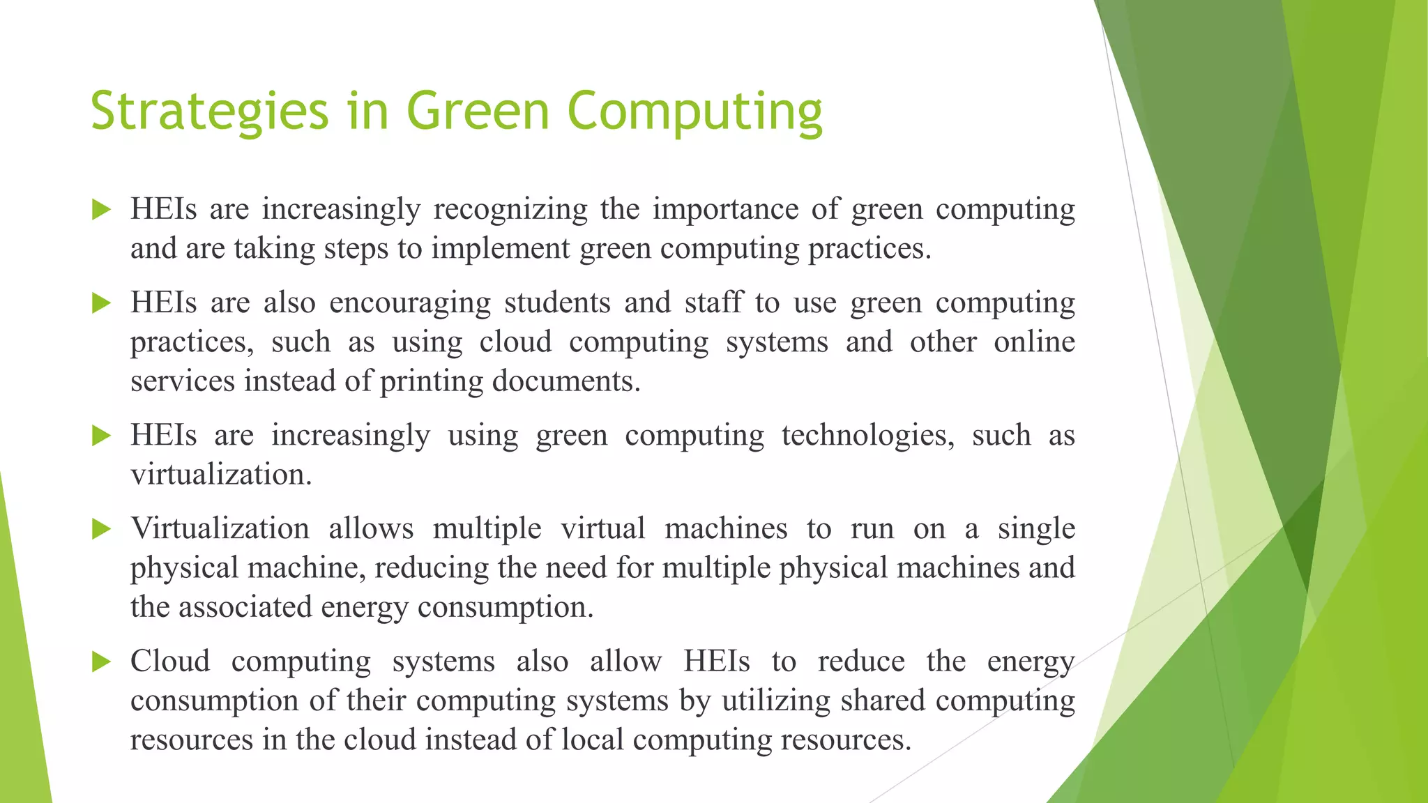 Green Computing - Presentation | PPTX