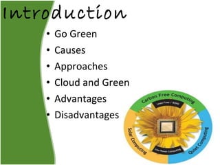 Green computing ameera | PPT