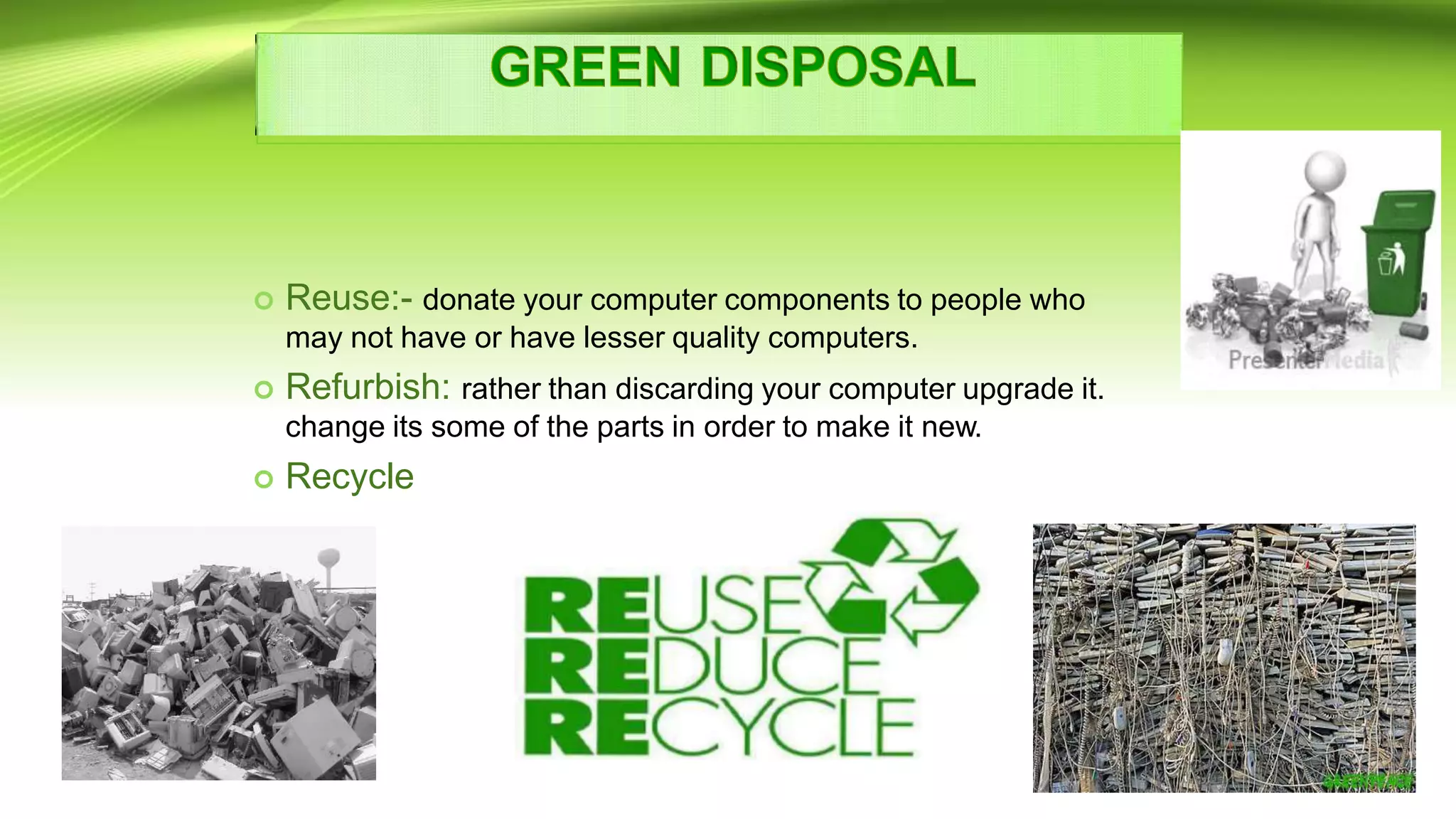 Green computing introduction | PPT