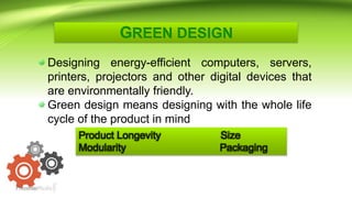 Green computing introduction | PPT