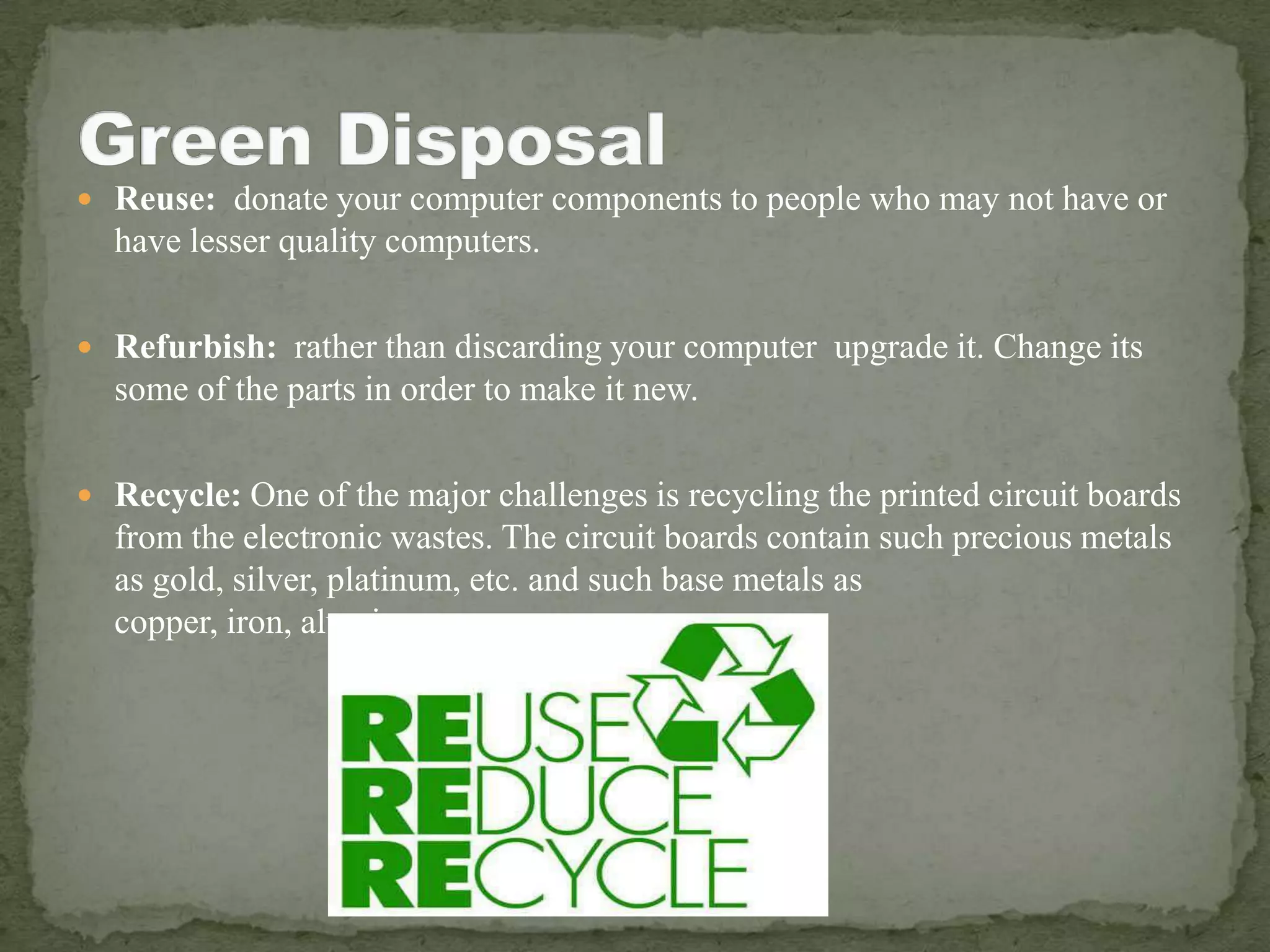 Green computing ppt | PPTX