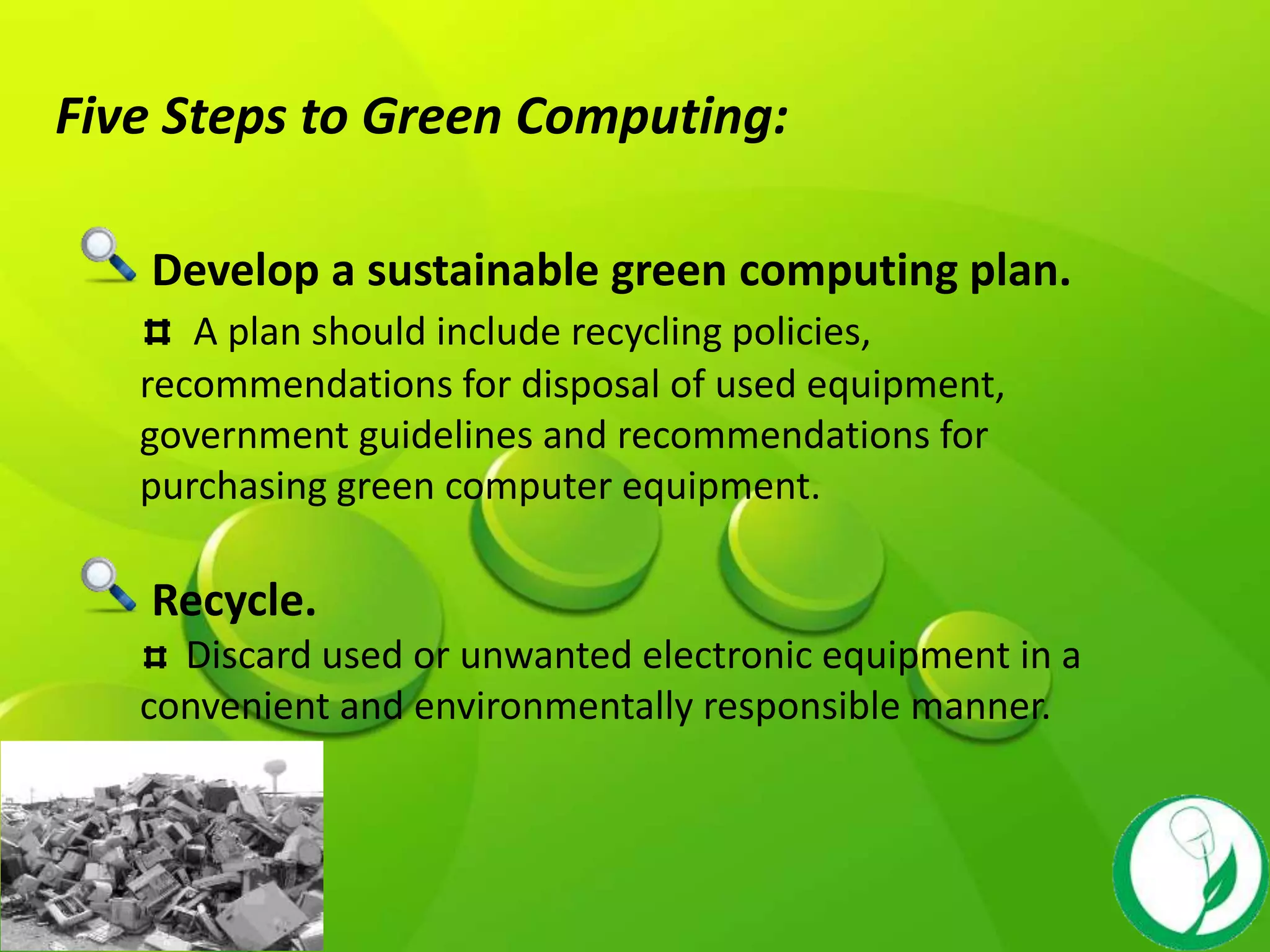 Green computing | PPTX