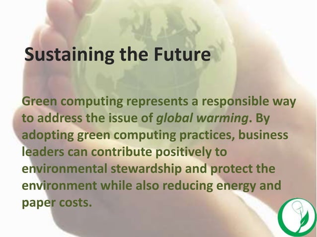 Green computing | PPT
