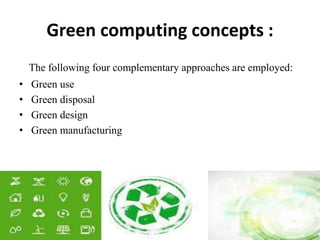 Green computing ppt | PPTX