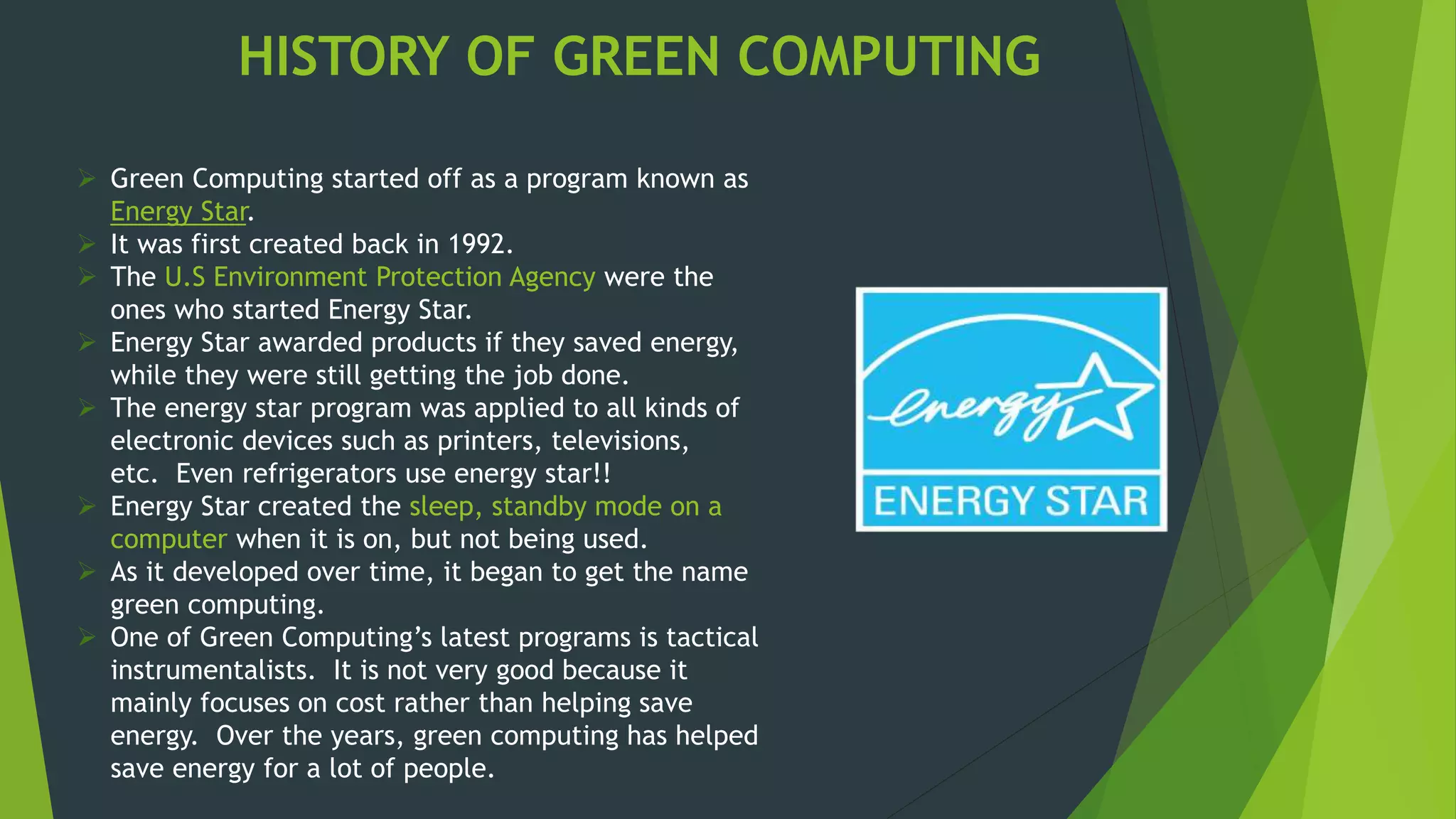 Green computing ppt | PPTX