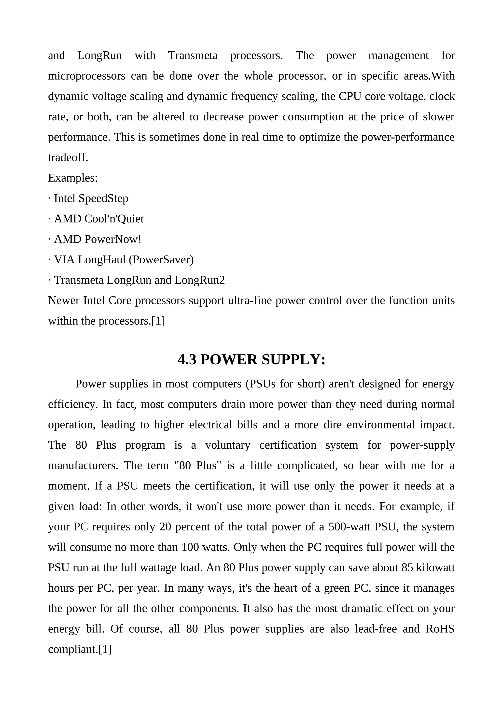 Green Computing Seminar | PDF