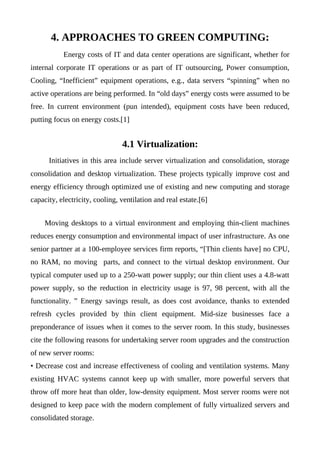 Green Computing Seminar | PDF