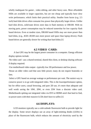 Green Computing Seminar | PDF