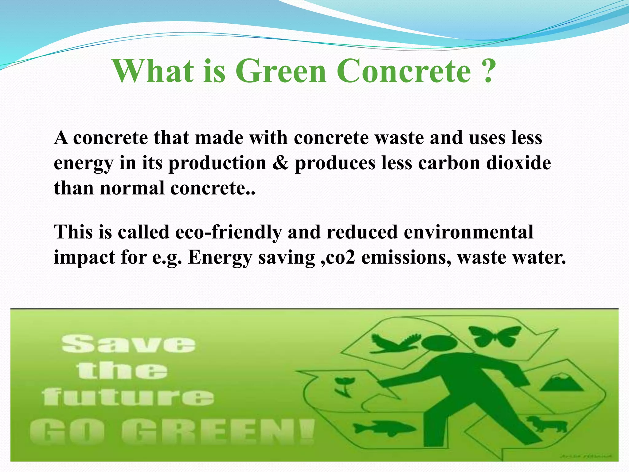 Green concrete | PPTX